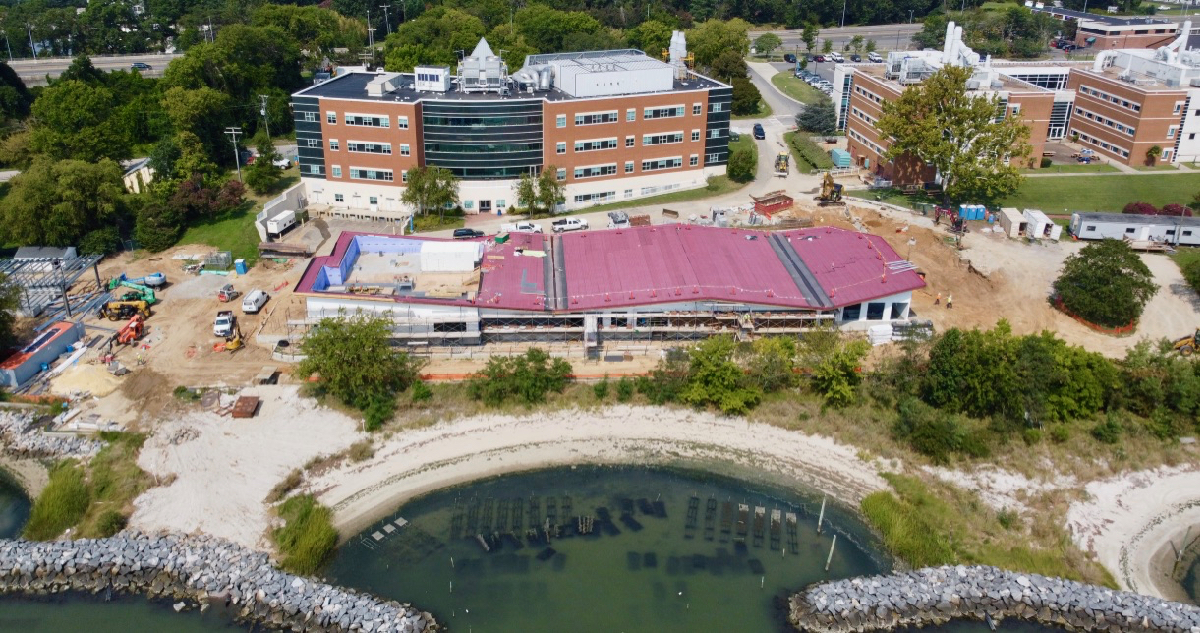 VIMS’ new aquaculture facility nears completion | Virginia Institute of ...