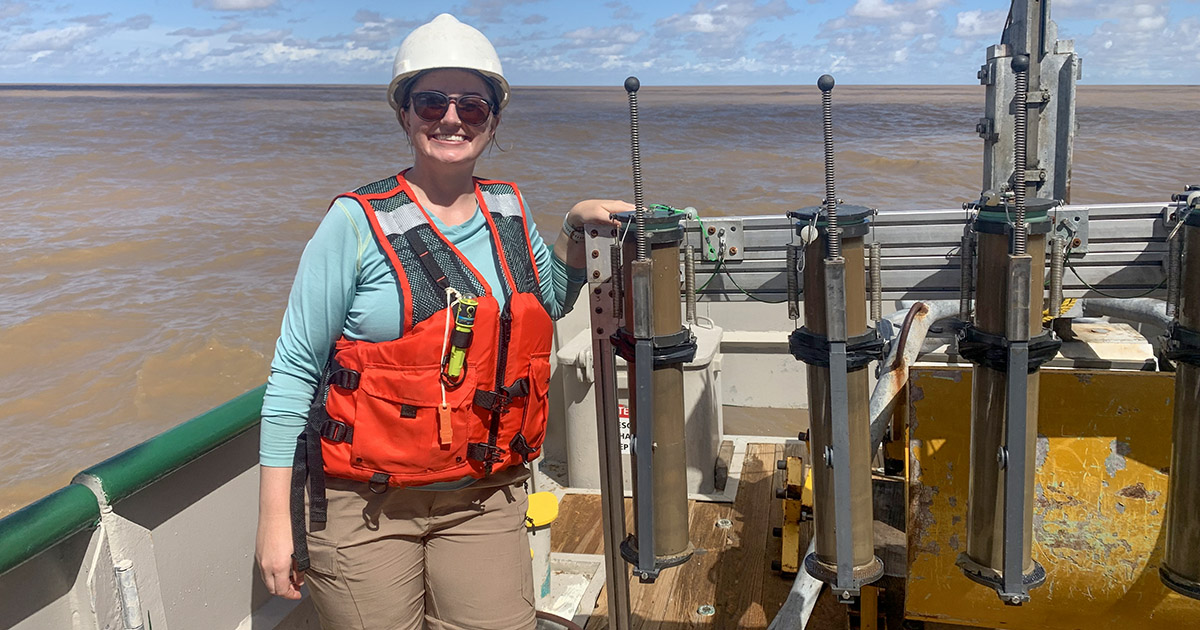 Evan Flynn: Navigating muddy waters and global carbon cycles | Virginia ...